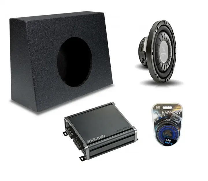Harmony Audio HA-F104 Car Stereo Flatline Series 10" 700W Single 4 Ohm ...