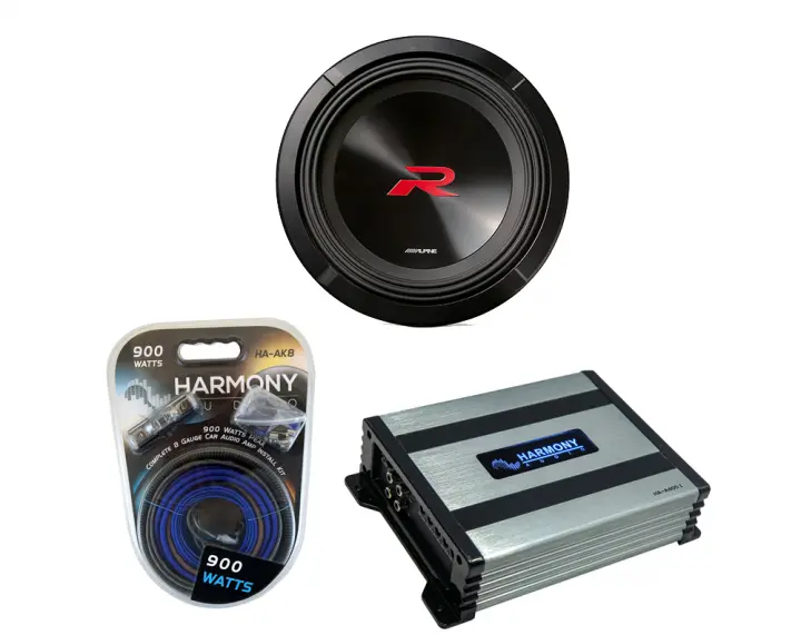 Alpine R2-W12D4 Car Audio Type R Series Sub 1500W Peak 12" Subwoofer ...