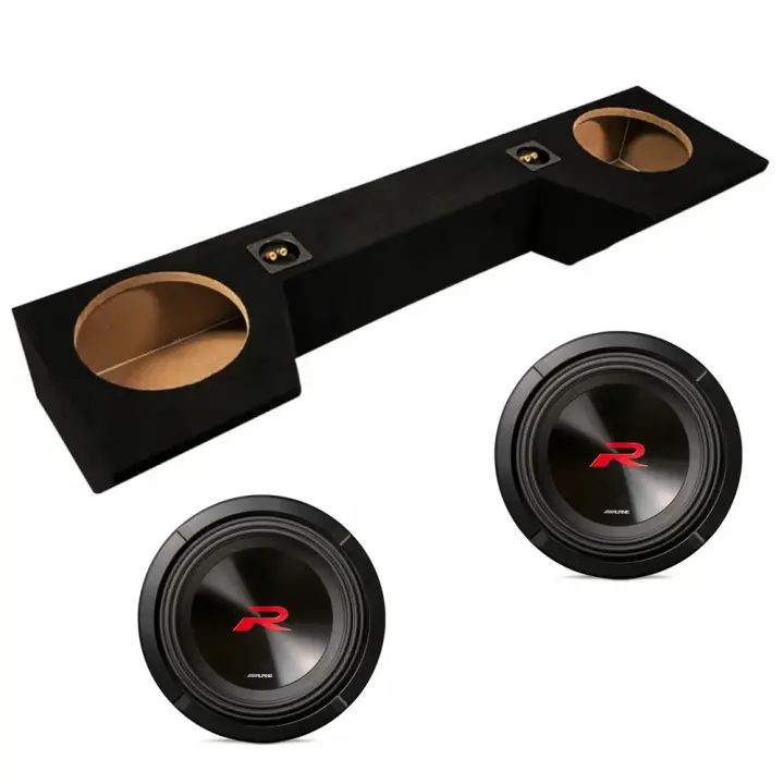 Alpine R2-W10D4 10 Inch Car Audio Subwoofer Fits 2019-2025 Dodge Ram ...