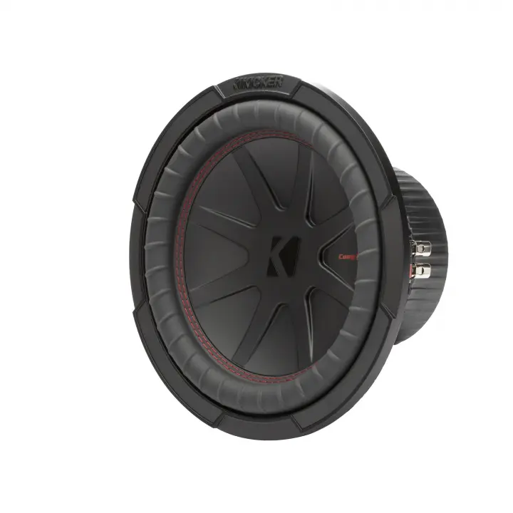 Kicker 48CWR124 12" CompR CWR12 Series Sub 500W RMS 4 Ohm DVC Car Subwoofer
