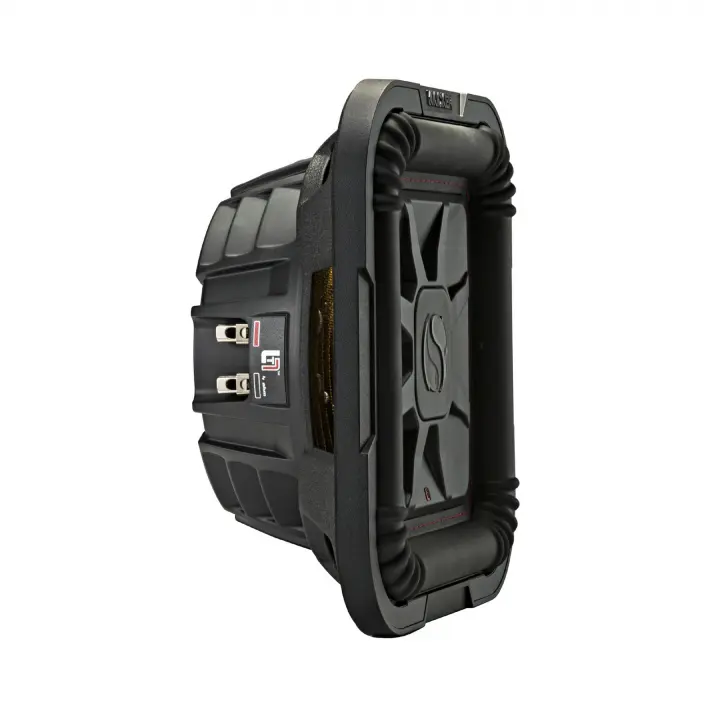 Kicker 46L7T104 Car Audio L7T Shallow Mount 10" Sub Square L7 Subwoofer ...