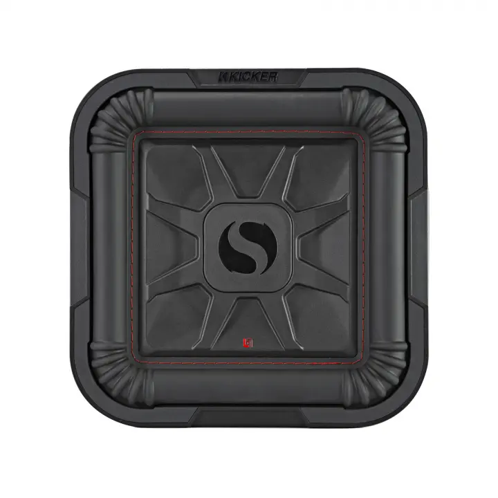 Kicker 46L7T82 Car Audio L7T Shallow Mount 8" Sub Square L7 Subwoofer ...