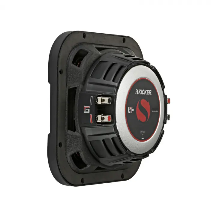 Kicker 46L7T84 Car Audio L7T Shallow Mount 8" Sub Square L7 Subwoofer ...