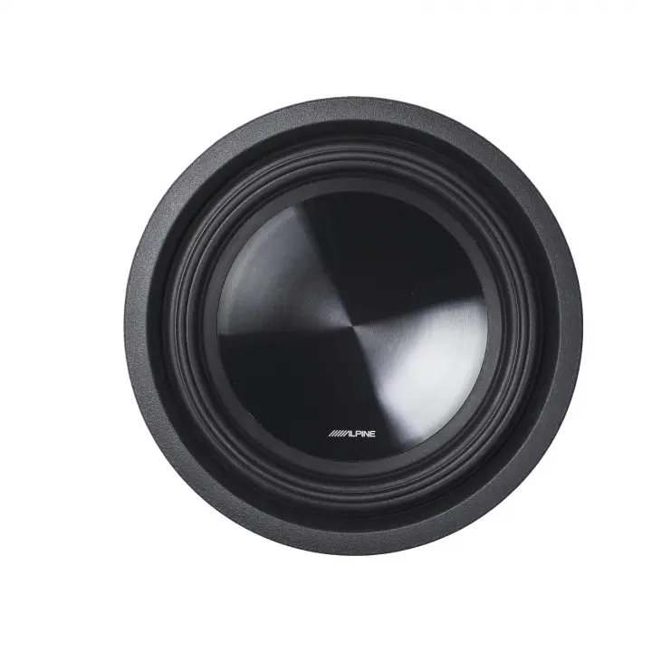 Alpine SWT-10S4 Car Audio SWT Series Sub Single 4 Ohm 700W Shallow ...