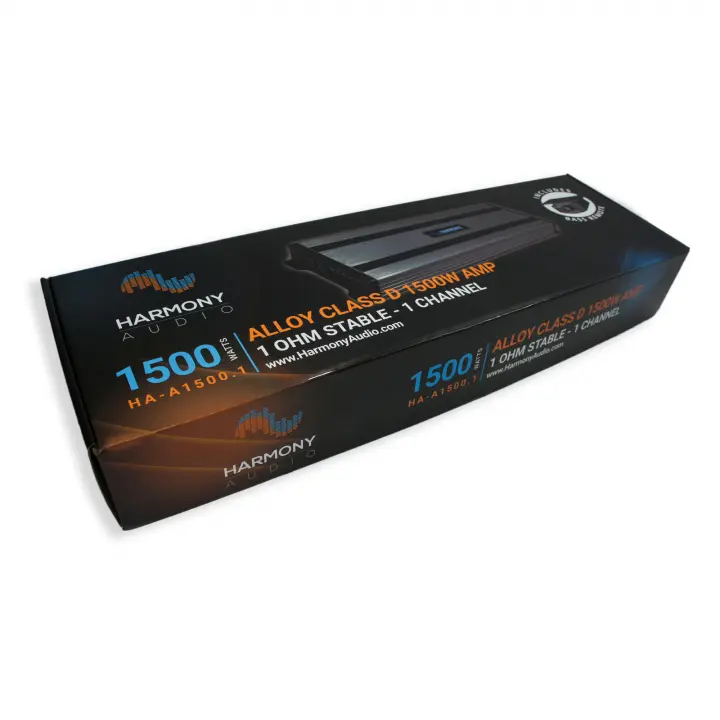 Harmony Audio HA-A1500.1 Car Stereo Class D Amp Mono 3000 Watt ...