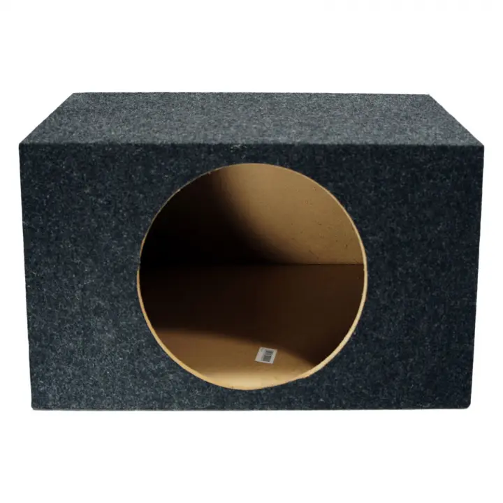 Car Audio Single 12" Sealed Subwoofer Slanted Hatchback Stereo Sub Box ...
