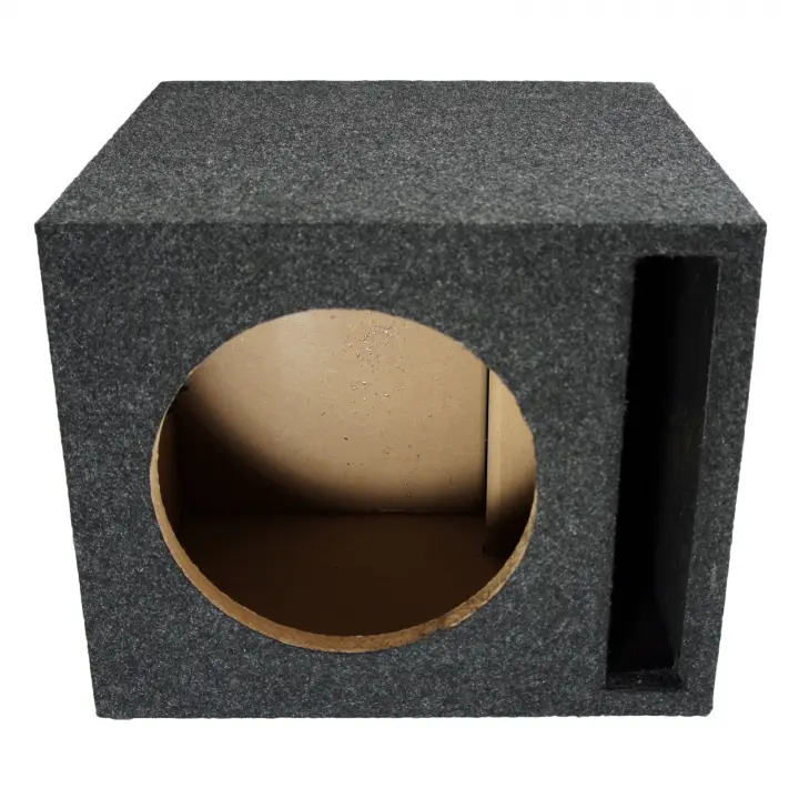 Car Audio Single 10" SPL Bass Subwoofer Labyrinth Vent Sub Box Stereo ...