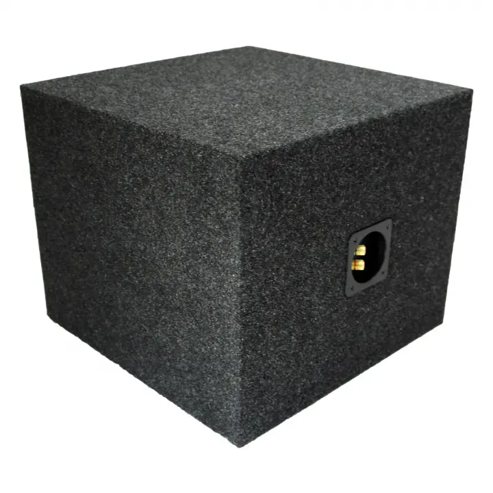 Car Audio Single 10" SPL Bass Subwoofer Labyrinth Vent Sub Box Stereo ...