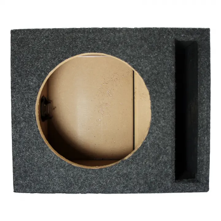 Car Audio Single 10" SPL Bass Subwoofer Labyrinth Vent Sub Box Stereo ...