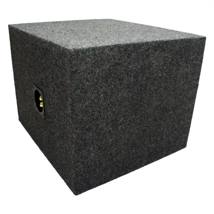Car Audio Single 12" SPL Bass Subwoofer Labyrinth Vent Sub Box Stereo ...