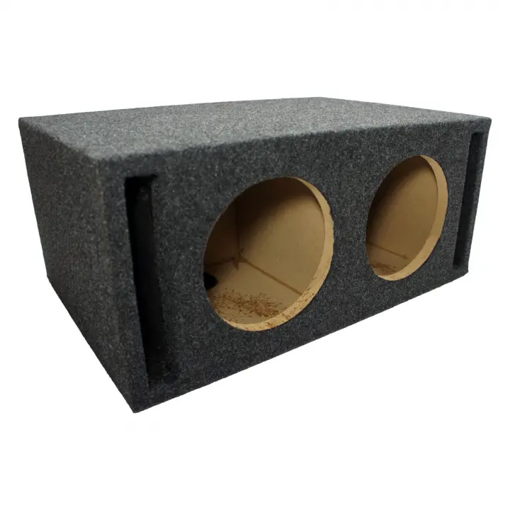 Car Audio Dual 8" SPL Bass Subwoofer Labyrinth Vent Sub Box Stereo ...