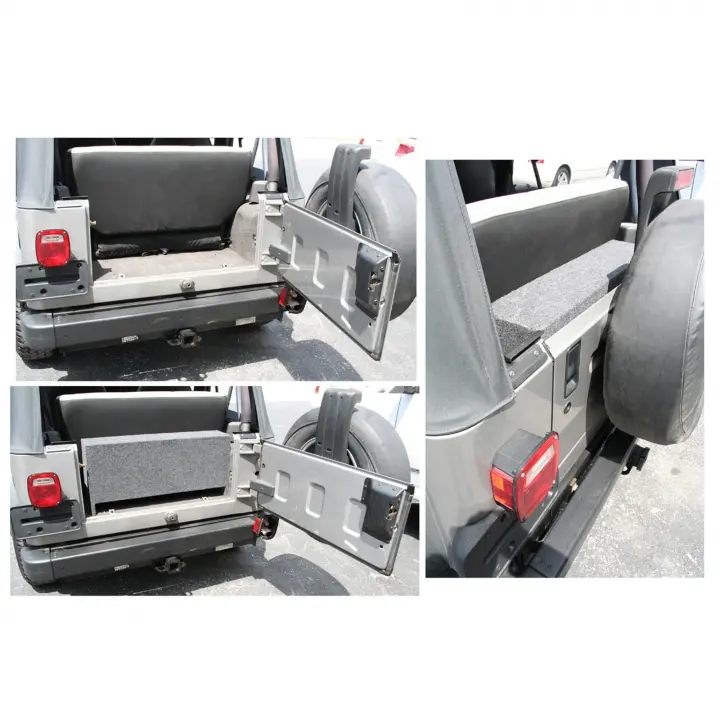Custom Dual 10" Jeep Wrangler YJ &TJ 87-06 Enclosure Box