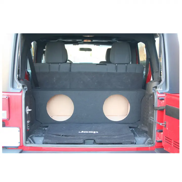2007-2018 Jeep Wrangler Unlimited (4 Door) Custom Dual 12" Subwoofer ...