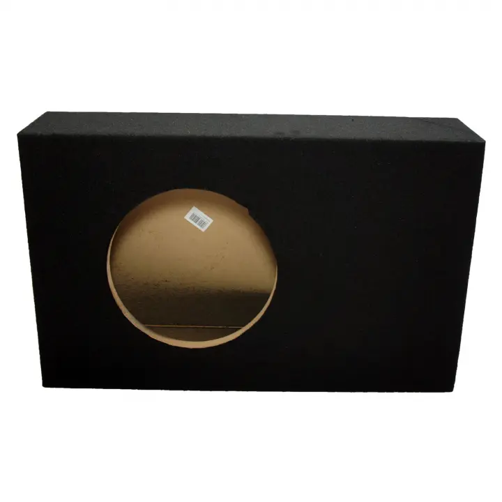 Single 10" Subwoofer Regular Standard Cab Truck Ported Stereo Sub Box ...
