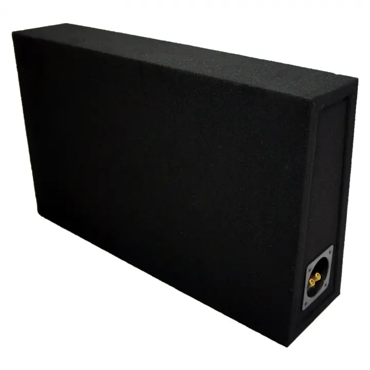 Single 10" Subwoofer Regular Standard Cab Truck Ported Stereo Sub Box ...
