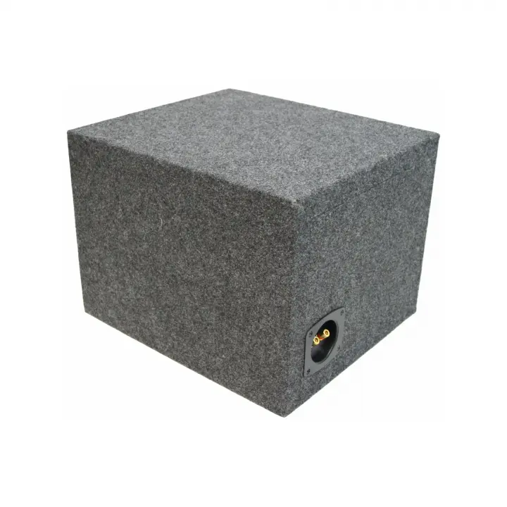 Car Audio Single 10" Vented Subwoofer Stereo Sub Box Ported Enclosure 3 ...