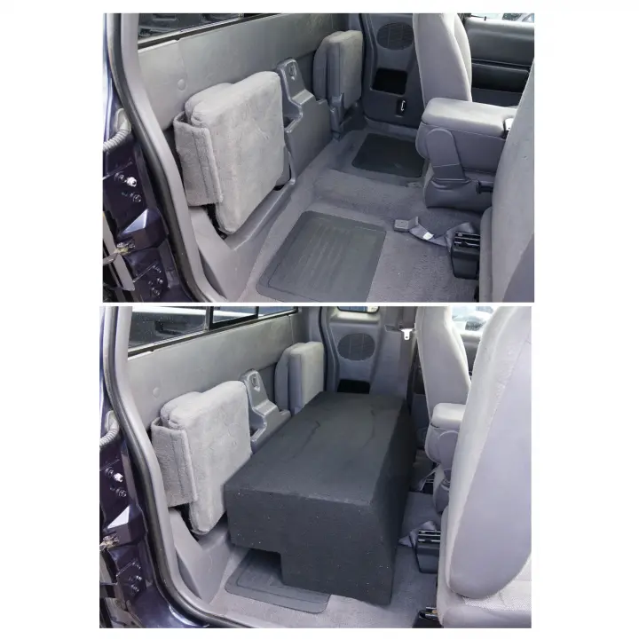 Custom Ford Ranger Extended Cab 83-12 Dual 12 Subwoofer Box