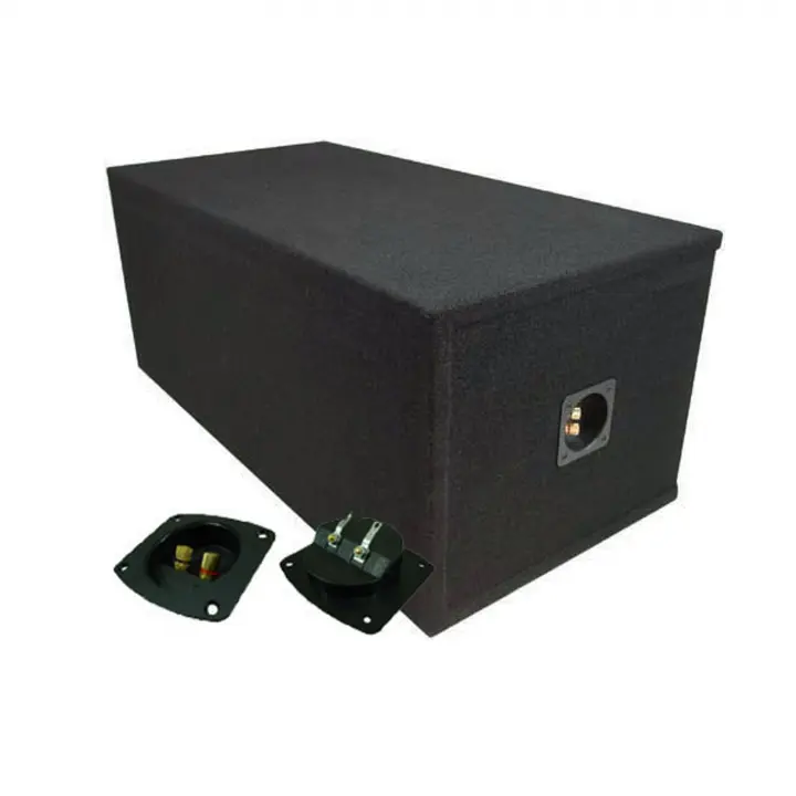 Car Audio Dual 15" Vented Square Paintable Sub Box fits Kicker L7 ...