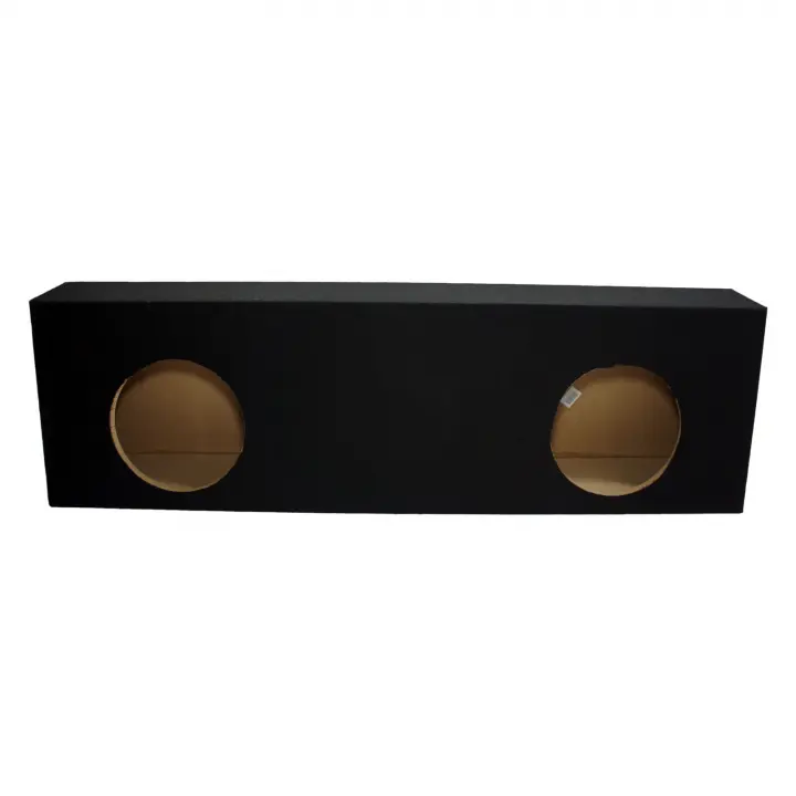 Dual 10" Subwoofer Regular Standard Cab Truck Sub Box Enclosure 5/8 ...