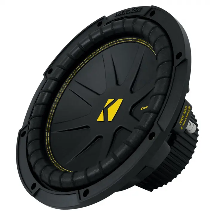 Kicker 50CWCS84 CompC 8 Inch Single 4 Ohm Voice Coil SVC Increased ...