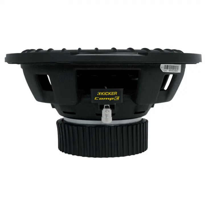 Kicker 50CWCS104 CompC 10 Inch Single 4 Ohm Voice Coil SVC Increased ...