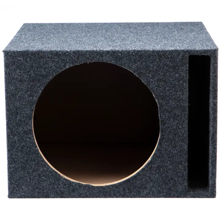 Car Audio Single 12" Vented Subwoofer Stereo Sub Box Ported Enclosure 5 ...