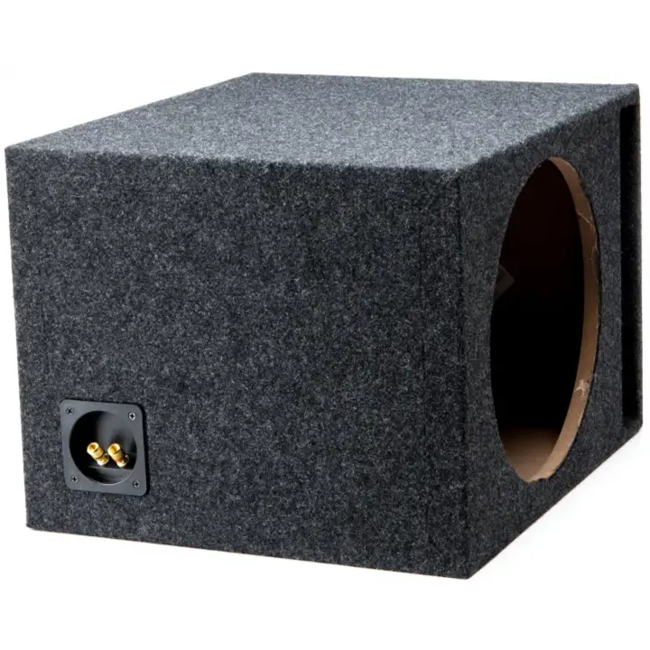 Car Audio Single 12" Vented Subwoofer Stereo Sub Box Ported Enclosure 5 ...