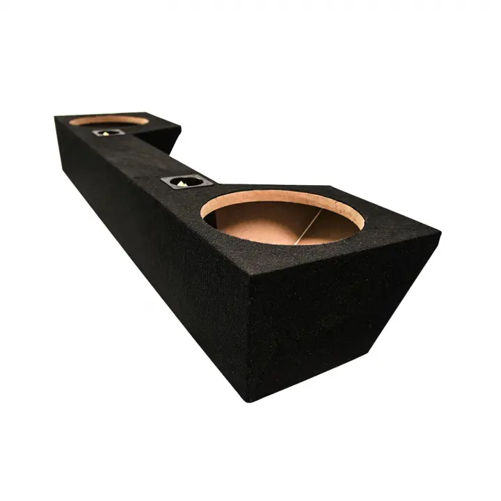 ASC Compatible with 2019-Up Dodge Ram Quad Cab Dual 12" Sub Box Enclosure