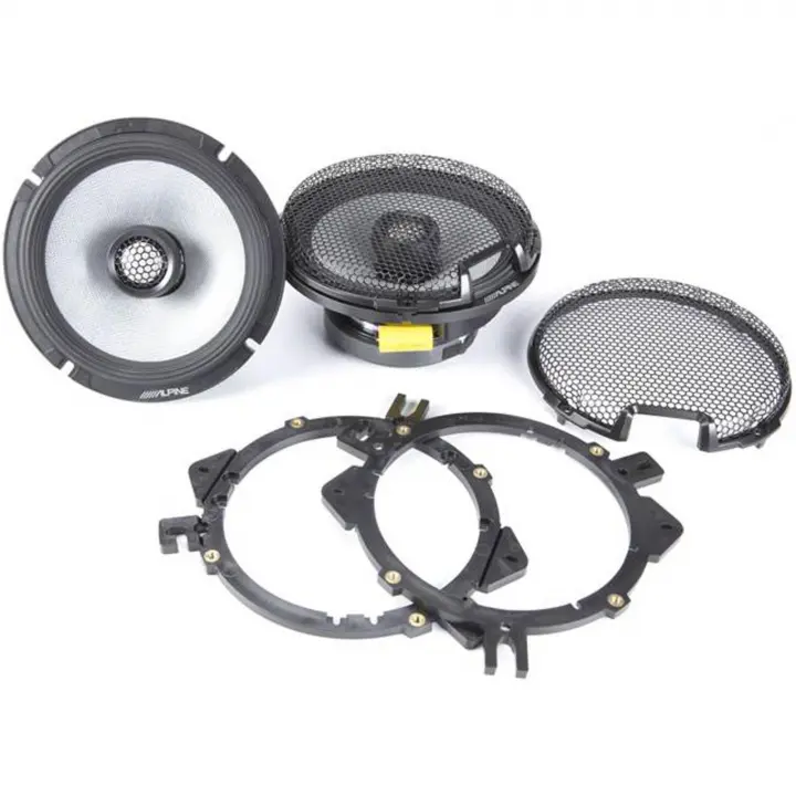 Alpine R2-S65 Car Audio Pro R-Series High-Resolution 2-Way 6.5 Inch ...