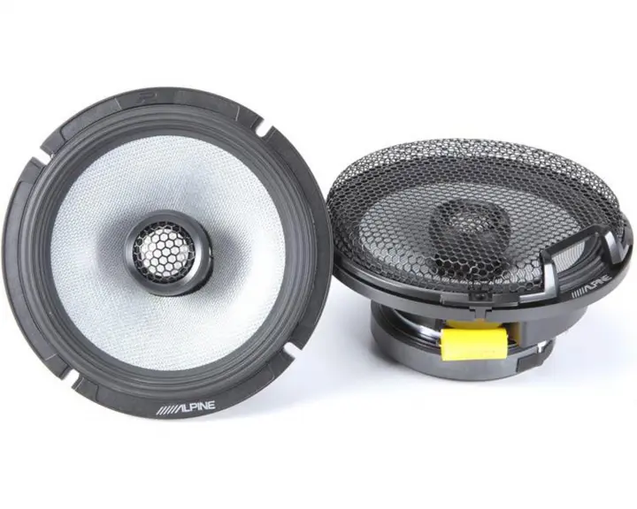 Alpine R2-S65 Car Audio Pro R-Series High-Resolution 2-Way 6.5 Inch ...