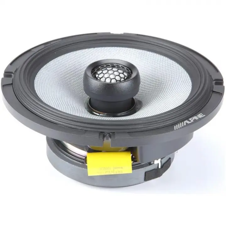 Alpine R2-S65 Car Audio Pro R-Series High-Resolution 2-Way 6.5 Inch ...