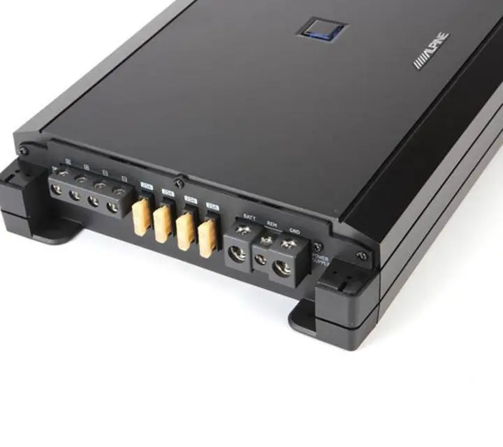 Alpine S2-A120M Car Audio S-Series 1200-Watt RMS Mono Subwoofer Amplifier