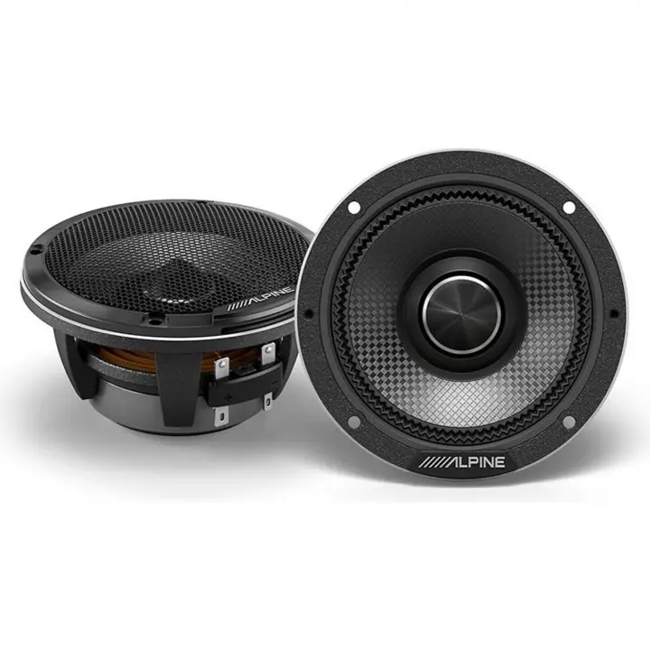 Alpine HDZ-653S Car Audio Status Hi-Res Series 100W RMS 3-Way 6.5 Inch ...