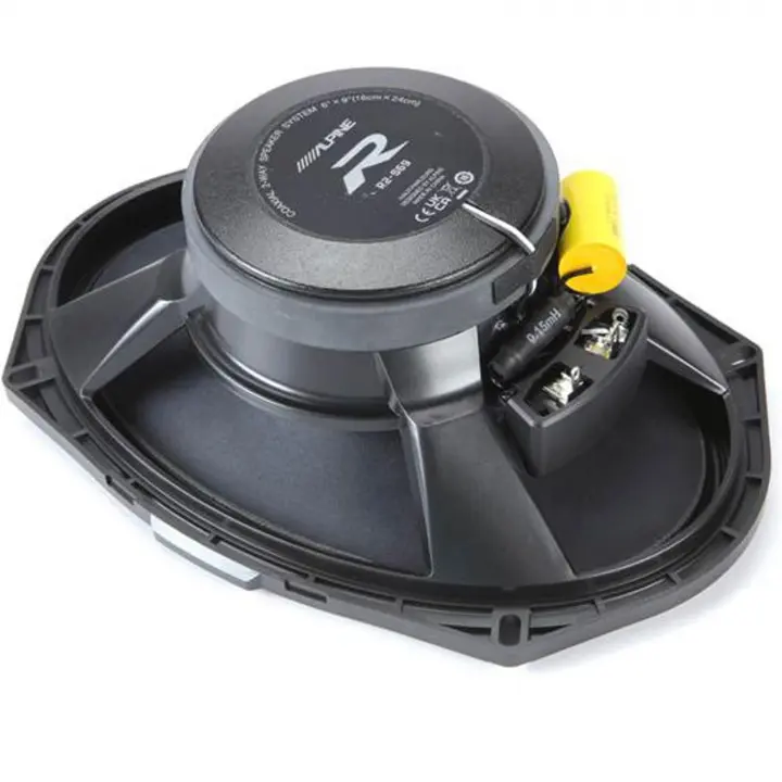 Alpine R2-S69 Car Audio R-Series Hi-Res 6x9 Inch 2-Way Coaxial Speakers