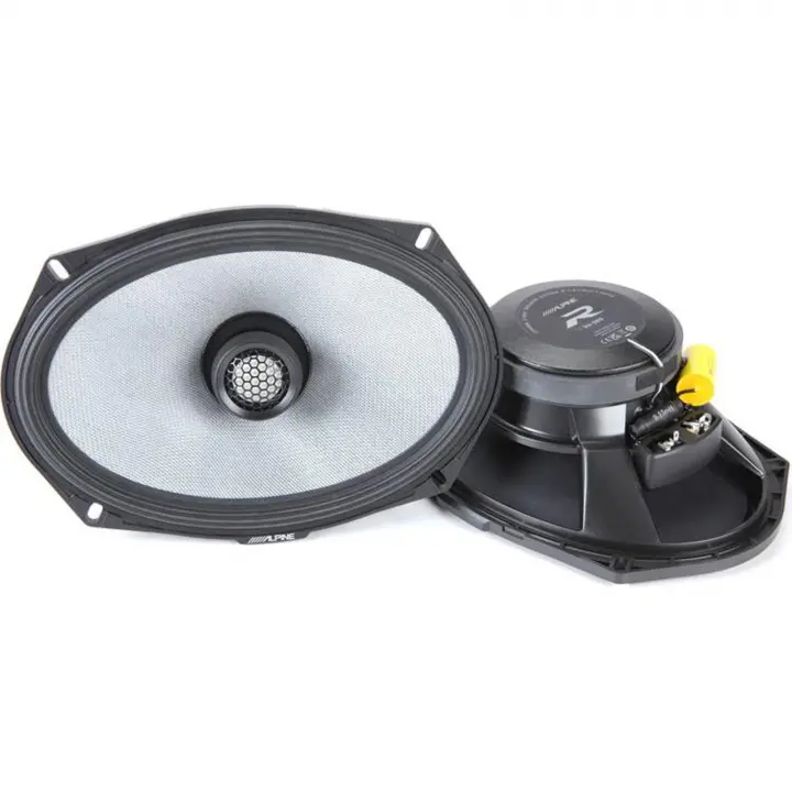 Alpine R2-S69 Car Audio R-Series Hi-Res 6x9 Inch 2-Way Coaxial Speakers