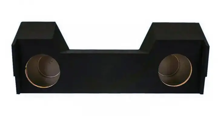 ASC Dual 12 Inch Subwoofer Enclosure Compatible with 2019-Up Dodge Ram ...