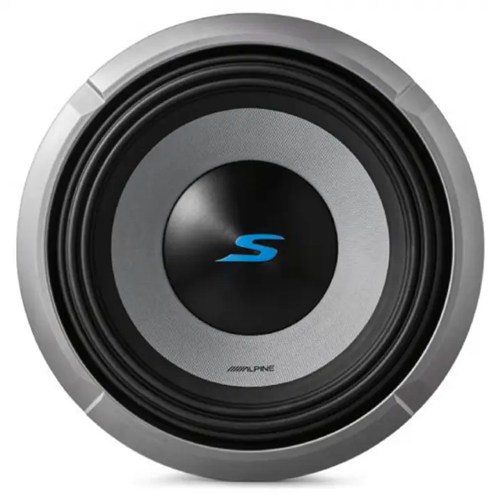 Alpine S2-W10D4 Car Audio Type-S Series Dual 4-Ohm 10 Inch Subwoofer