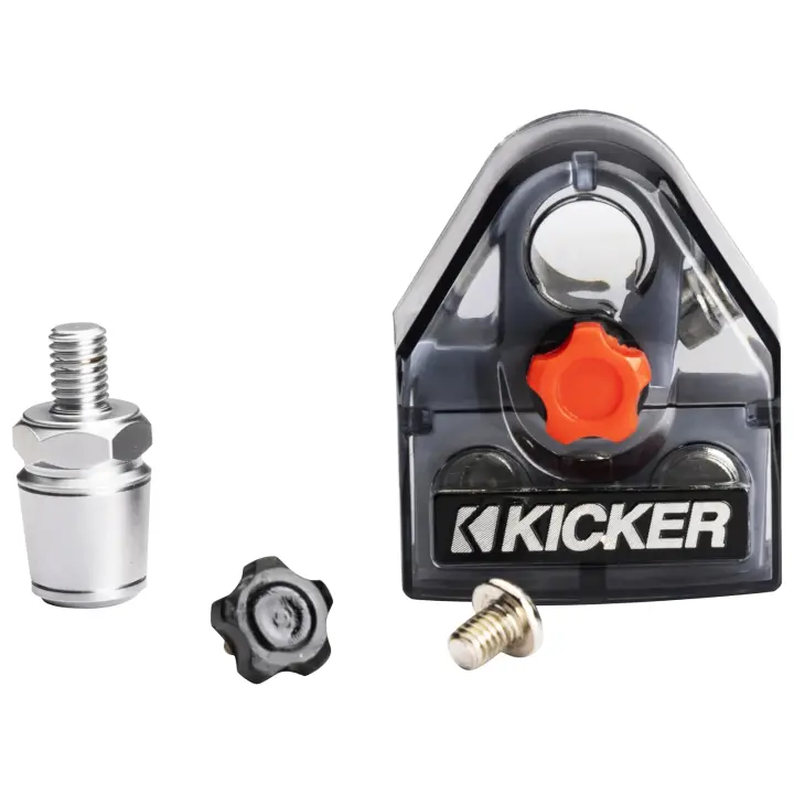 Kicker 50BT4S Warhorse Battery Terminal – 4 Outputs, Nickel-Plated ...