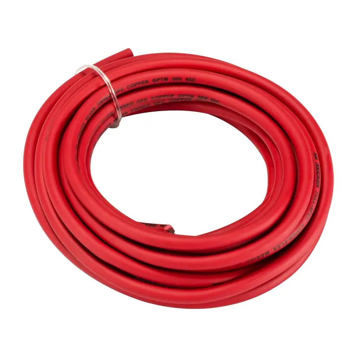 Kicker 47KMWPR820 Marine-Grade 8AWG Power Wire 20 Feet - Red