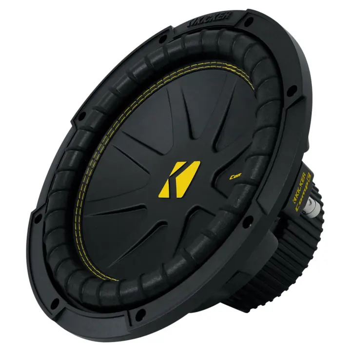 Kicker 50CWCS84 CompC 8 Inch Single 4 Ohm Voice Coil SVC Increased ...