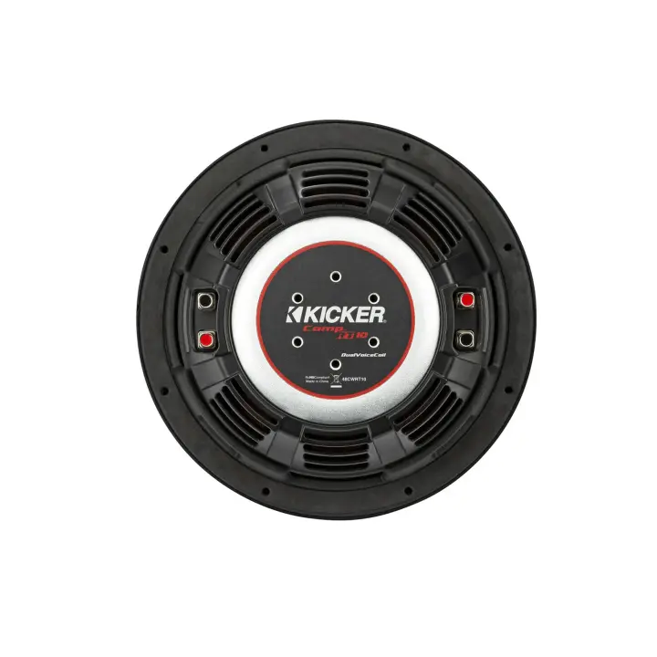 Kicker 48CWRT104 10-Inch CompRT 4-Ohm Dual 400 (Watts RMS) 800 (Watt ...