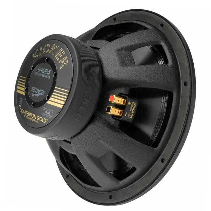 Kicker 50GOLD154 50th Anniversary 15" Comp Gold Subwoofer 4 Ohm 800 W ...