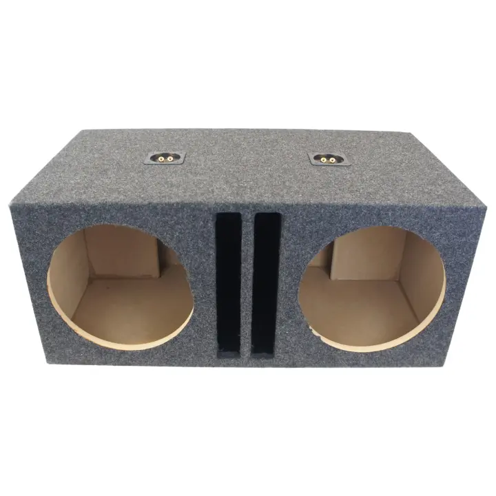 Car Audio Dual 12" SPL Bass Subwoofer Labyrinth Vent Sub Box Stereo ...