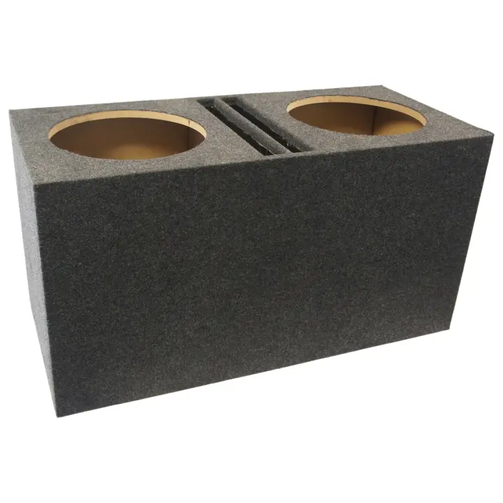 Car Audio Dual 15" SPL Bass Subwoofer Labyrinth Vent Sub Box Stereo ...
