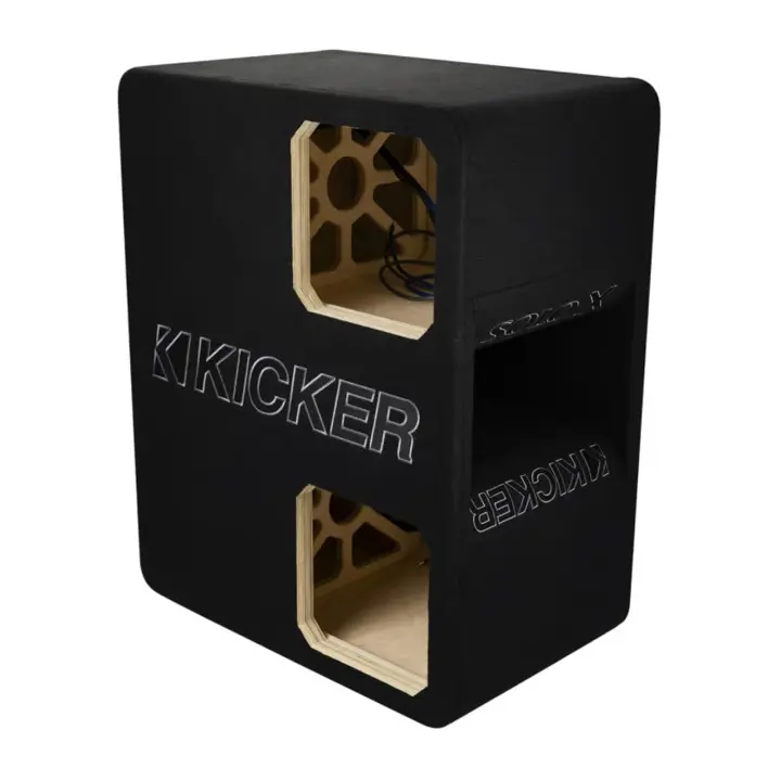 Kicker 49DUL7X12 SoloX L7X 12" Car Audio Subwoofer Enclosure Dual ...