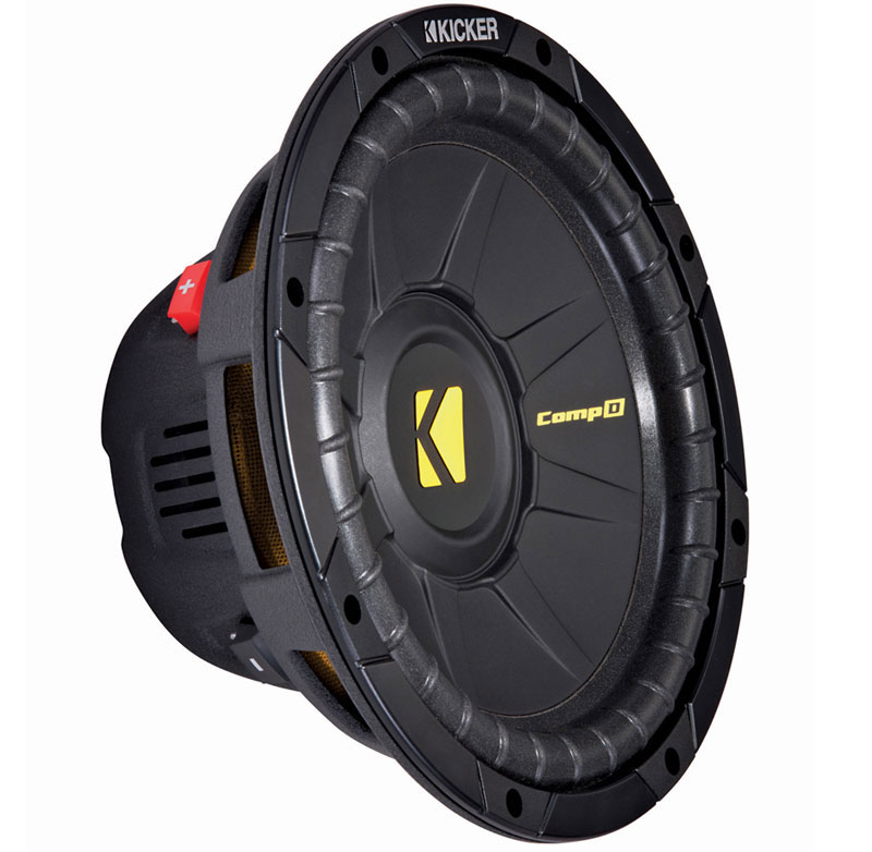 Kicker CWD10 CompD 10-Inch DVC 4 Ohms Subwoofer 600W Power Peak 300 ...