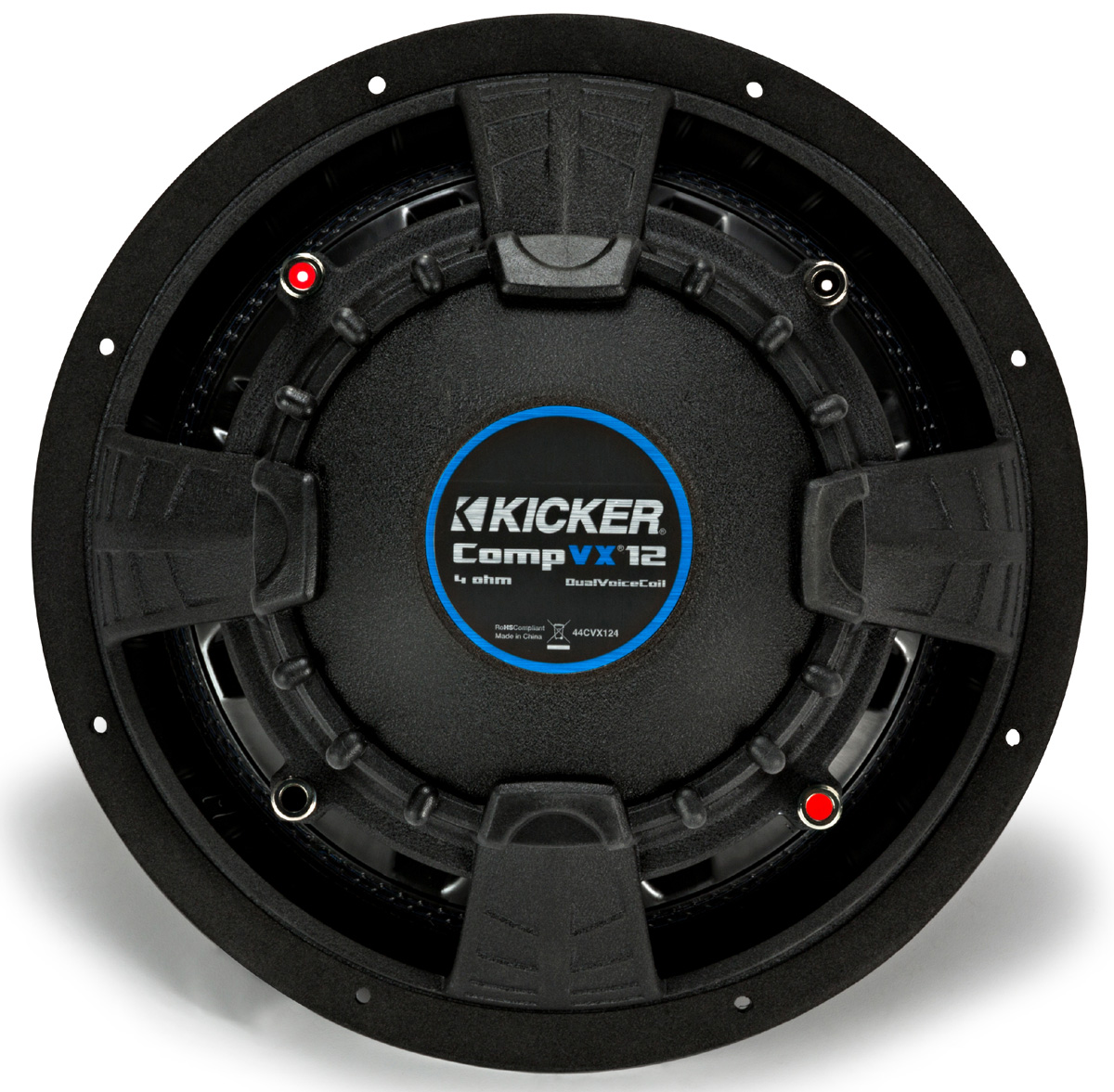 Kicker CVX12 Car Audio CompVX Subwoofer Dual 2 Ohm 12" Sub 44CVX122 ...