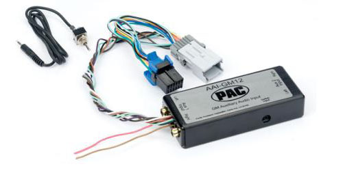 PAC AAI-GM12 Dual Auxiliary AUX Audio Input Factory Radio Adapter Kit ...