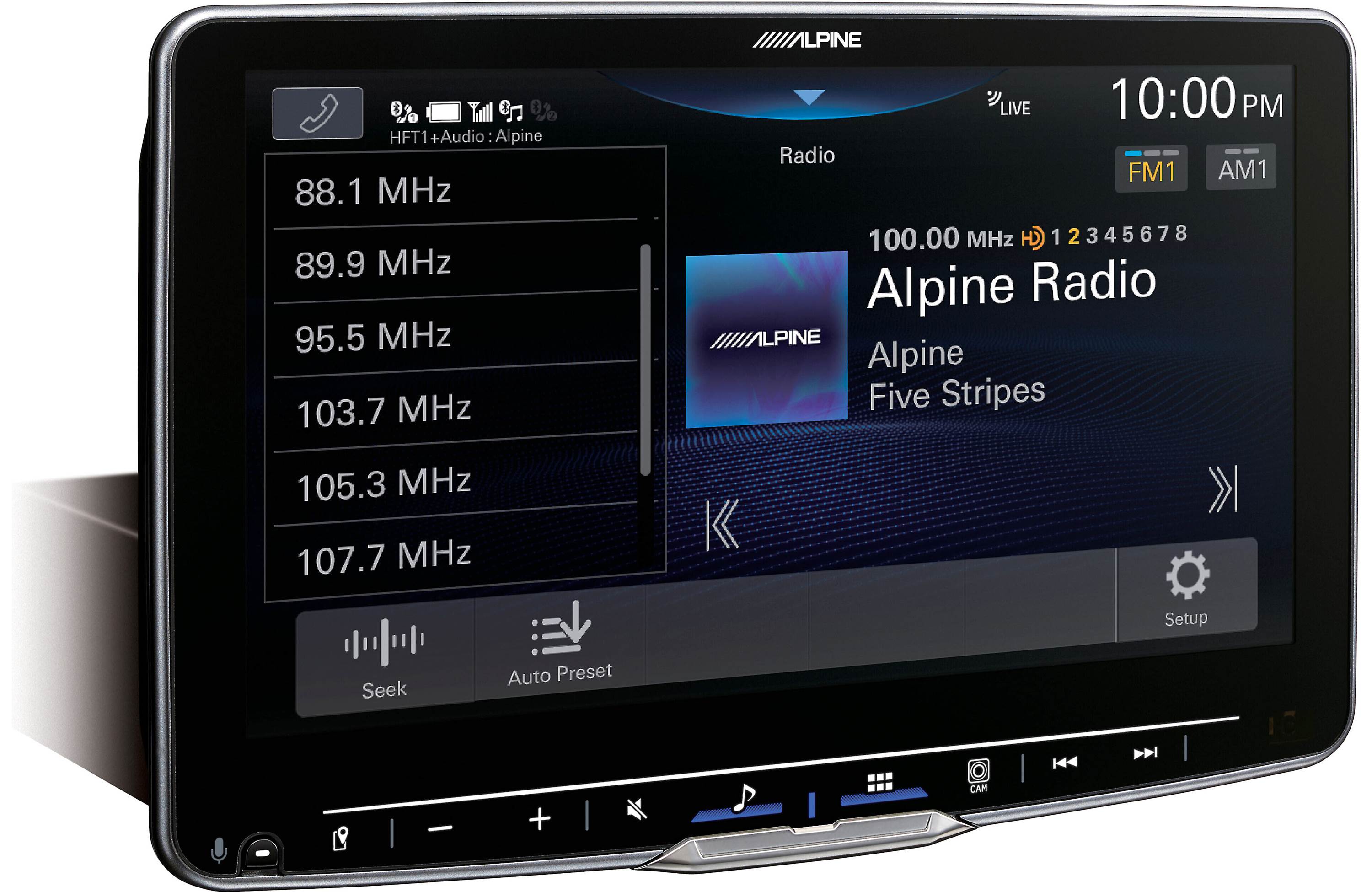 Alpine iLX-F509 Halo9 Digital Multimedia Receiver 9" HD Display & Hi ...