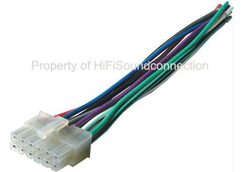 Stinger BHCLR12 Clarion Car Audio 12 Pin Wire Harness BHCLR12
